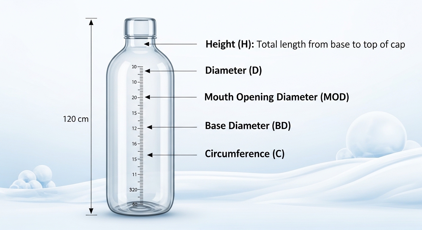 Water Bottle Dimensions: Complete Guide With Facts, Visuals & Examples